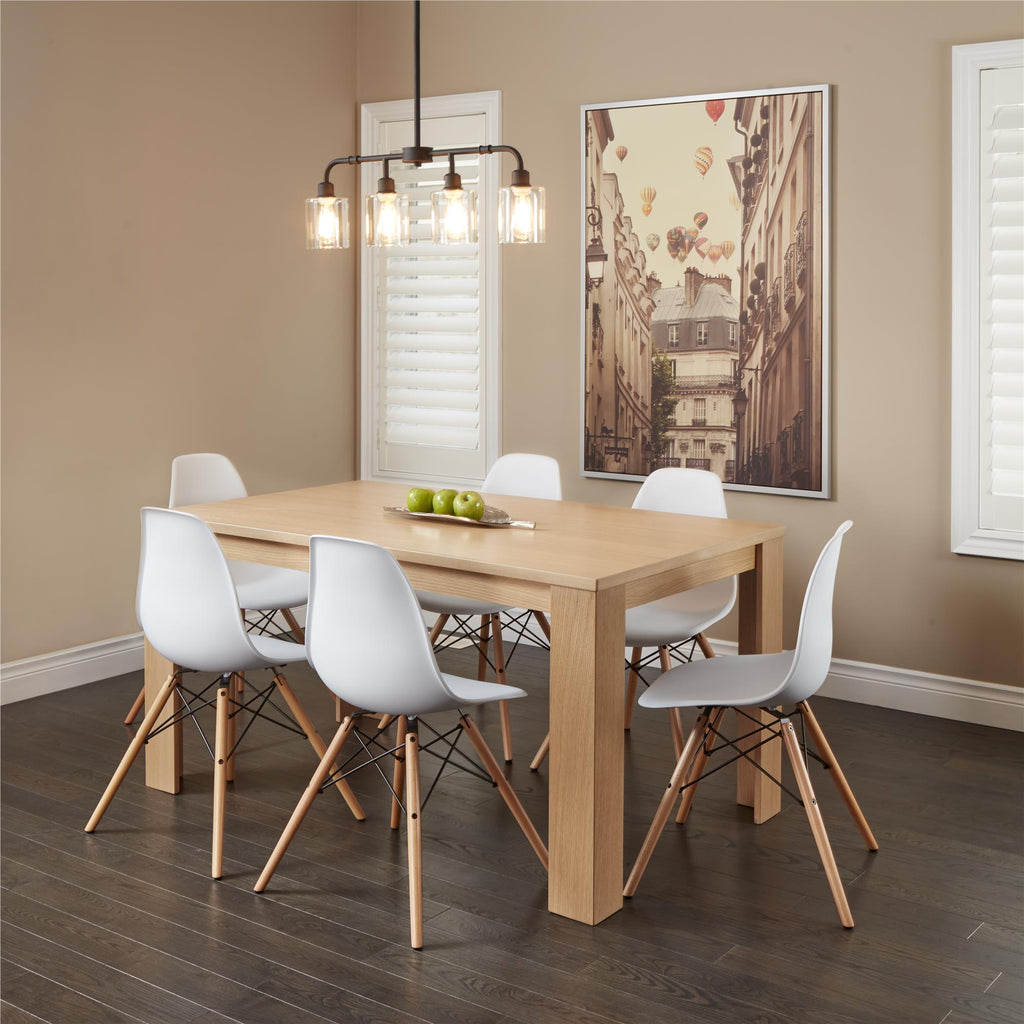 Madamy Natural Dining Table Bundle 3 – Dorel Home