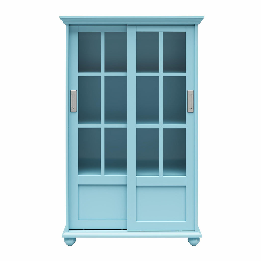 Ameriwood Home Aaron Lane Bookcase with Sliding Glass Doors – Dorel Home