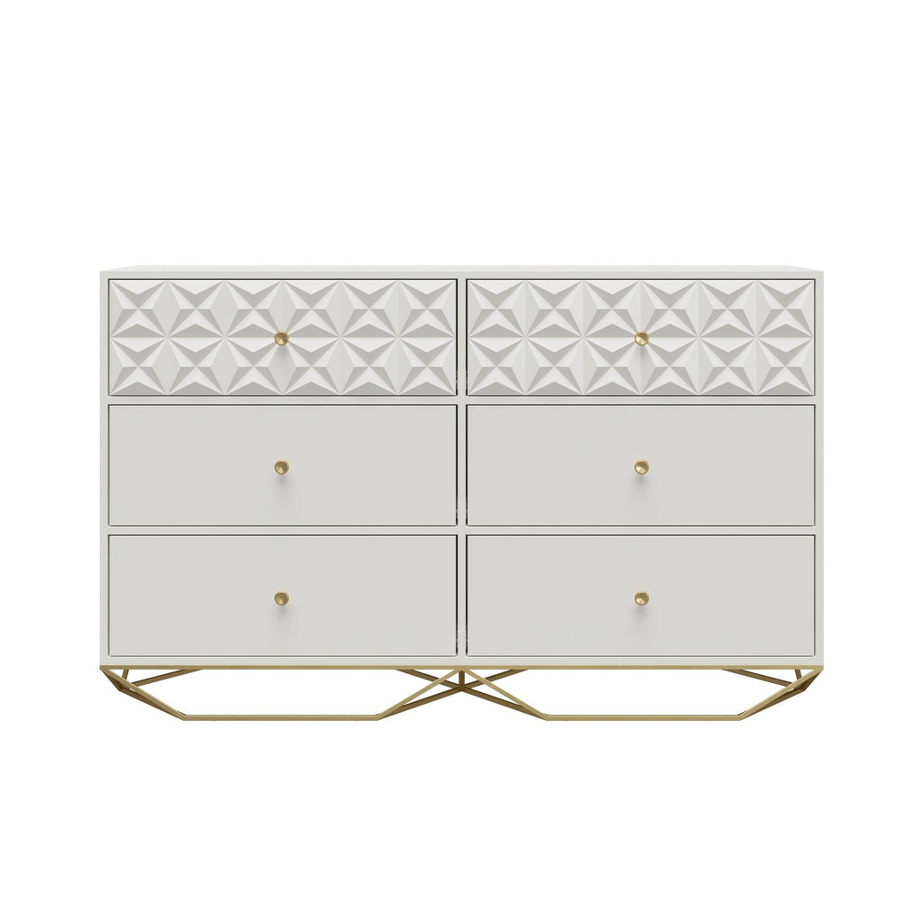 CosmoLiving Blair 6 Drawer Dresser – Dorel Home