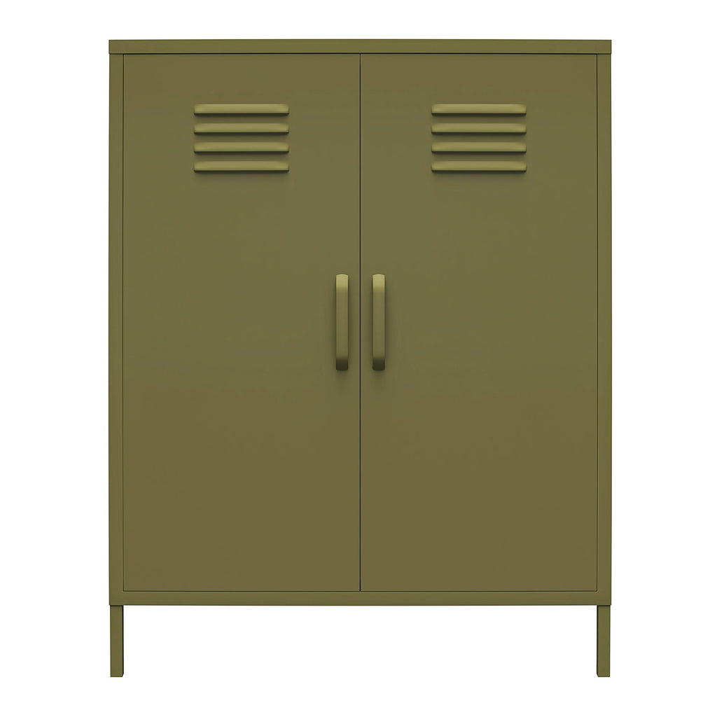 Systembuild Evolution Mission District 2-Door Metal Locker Cabinet ...